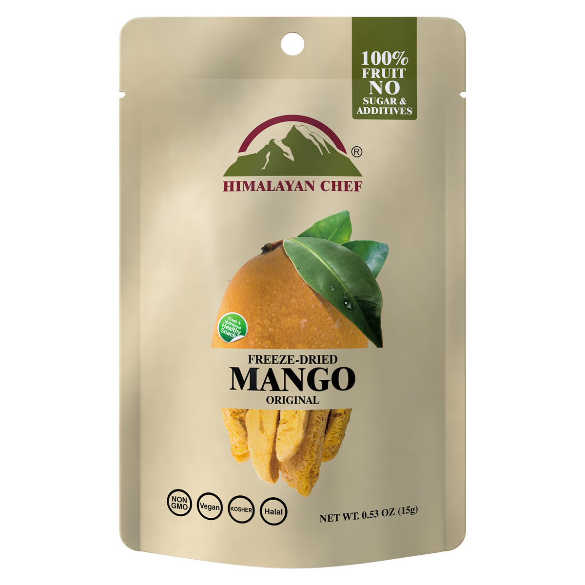 Himalayan Chef Freeze-Dried Mango Crisp - 20g – HIMALAYAN CHEF USA